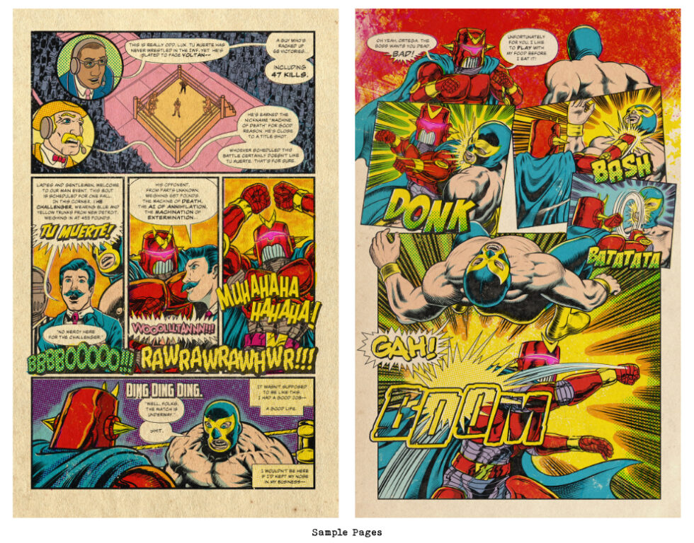 IWF: Intergalactic Wrestling Federation #1 Print Edition Buy Today!